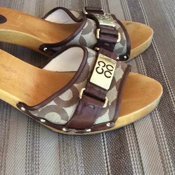 Coach | Shoes | Coach Sandals Sz9 2b | Poshmark